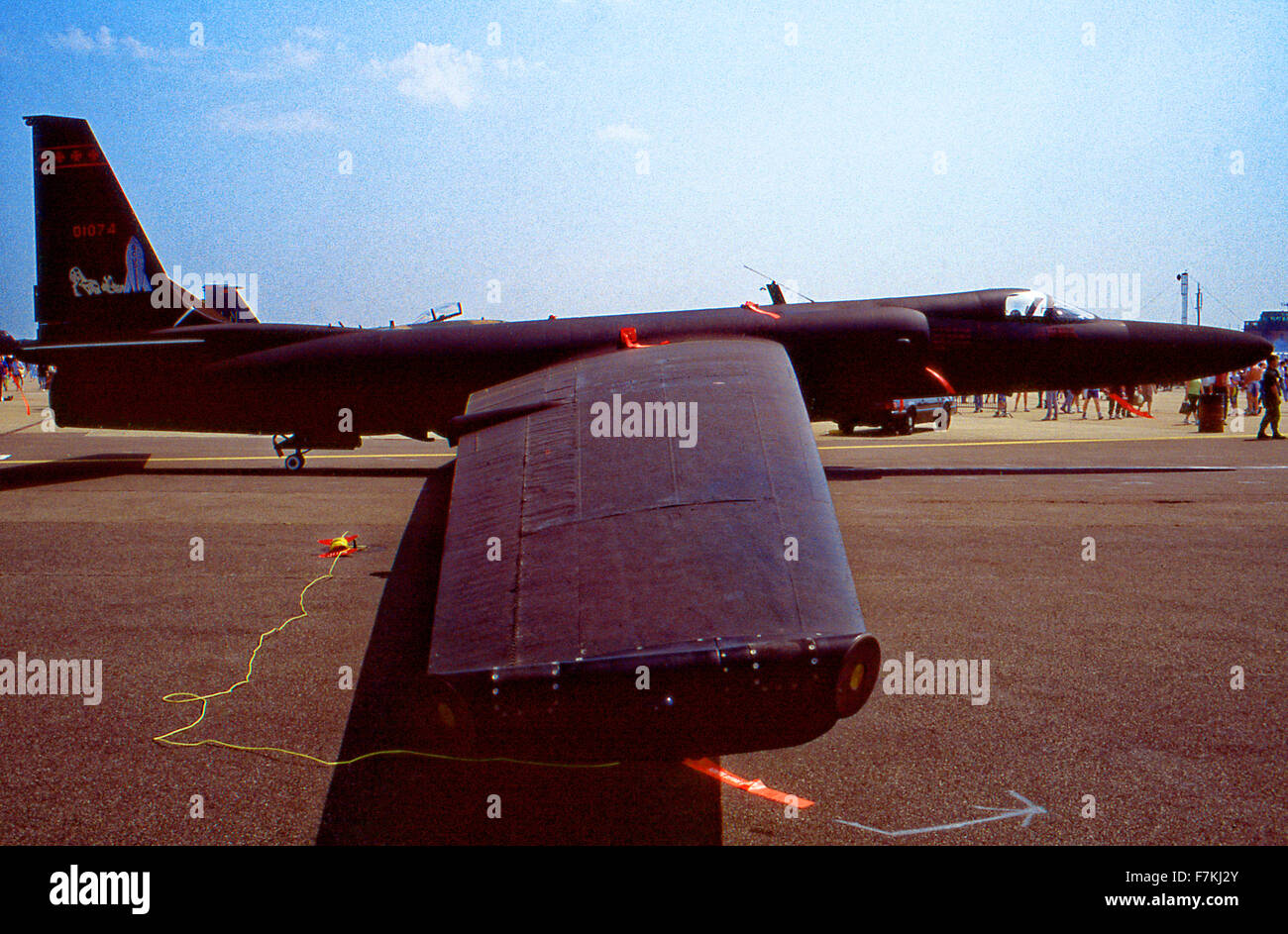 Lockheed TR2 spyplane Mildenhall 1992 Stock Photo - Alamy