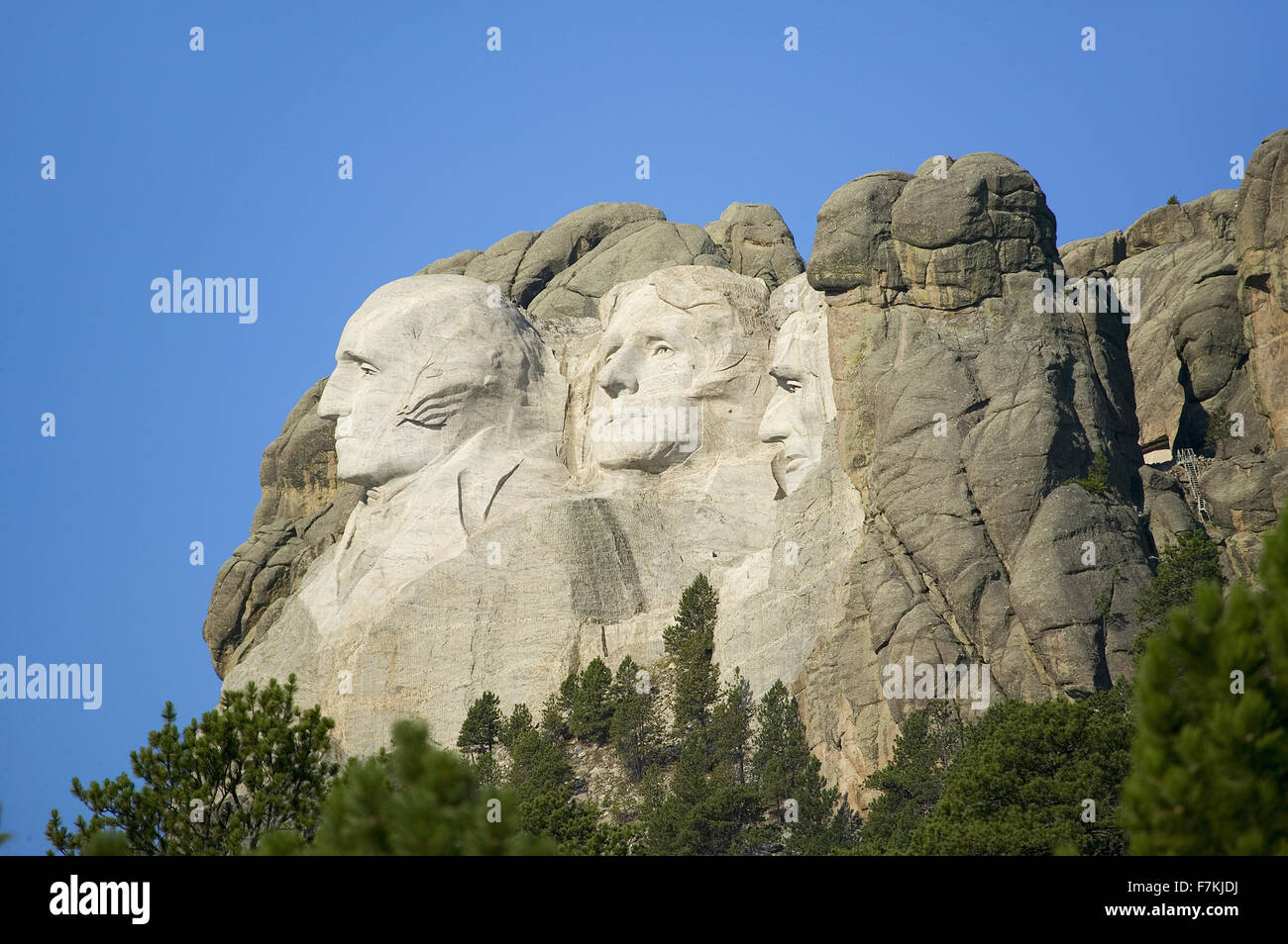 A profile of Presidents George Washington, Thomas Jefferson, Teddy ...