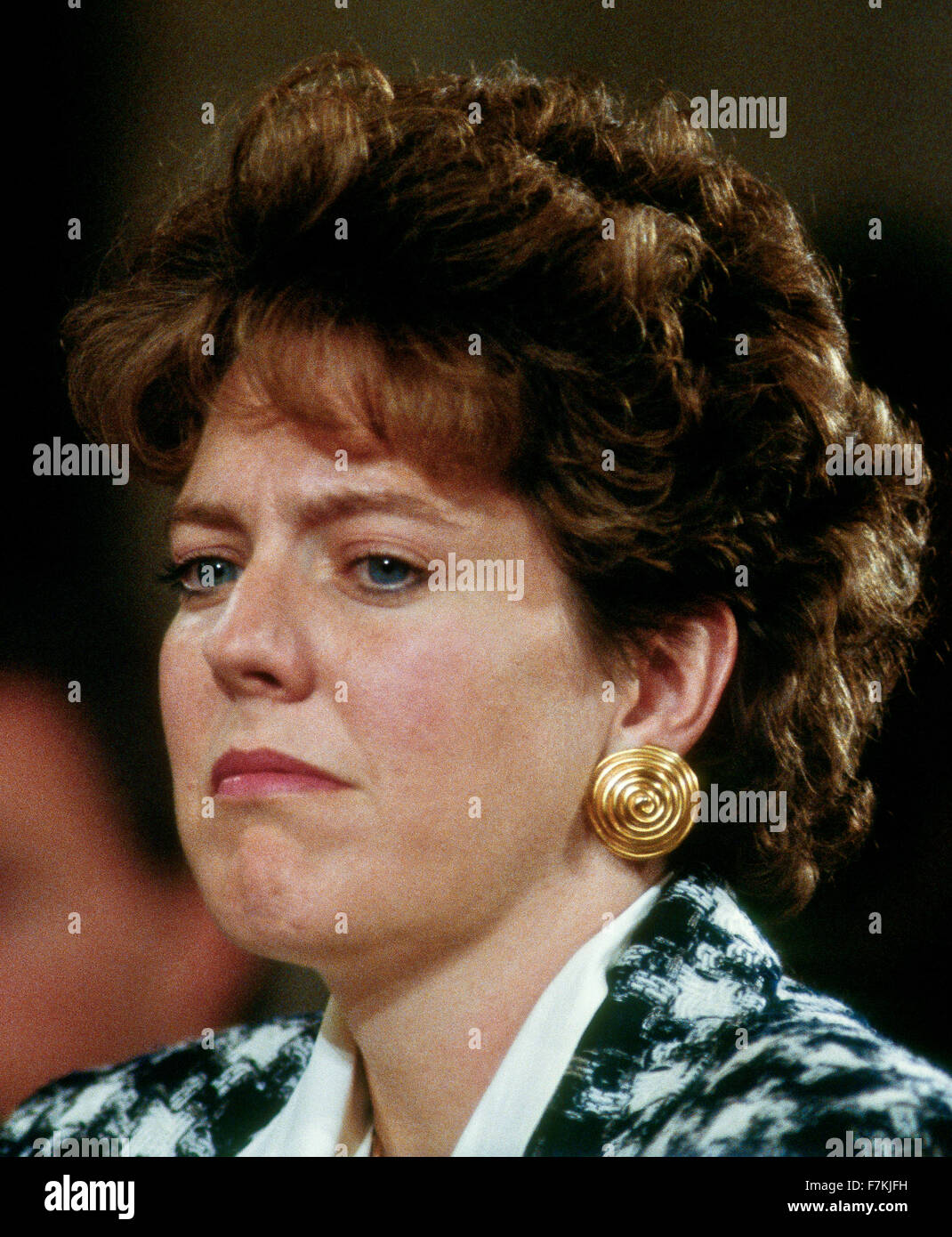 Washington, DC, USA 11th October 1991 Mrs. Clarence (Virginia) Thomas ...