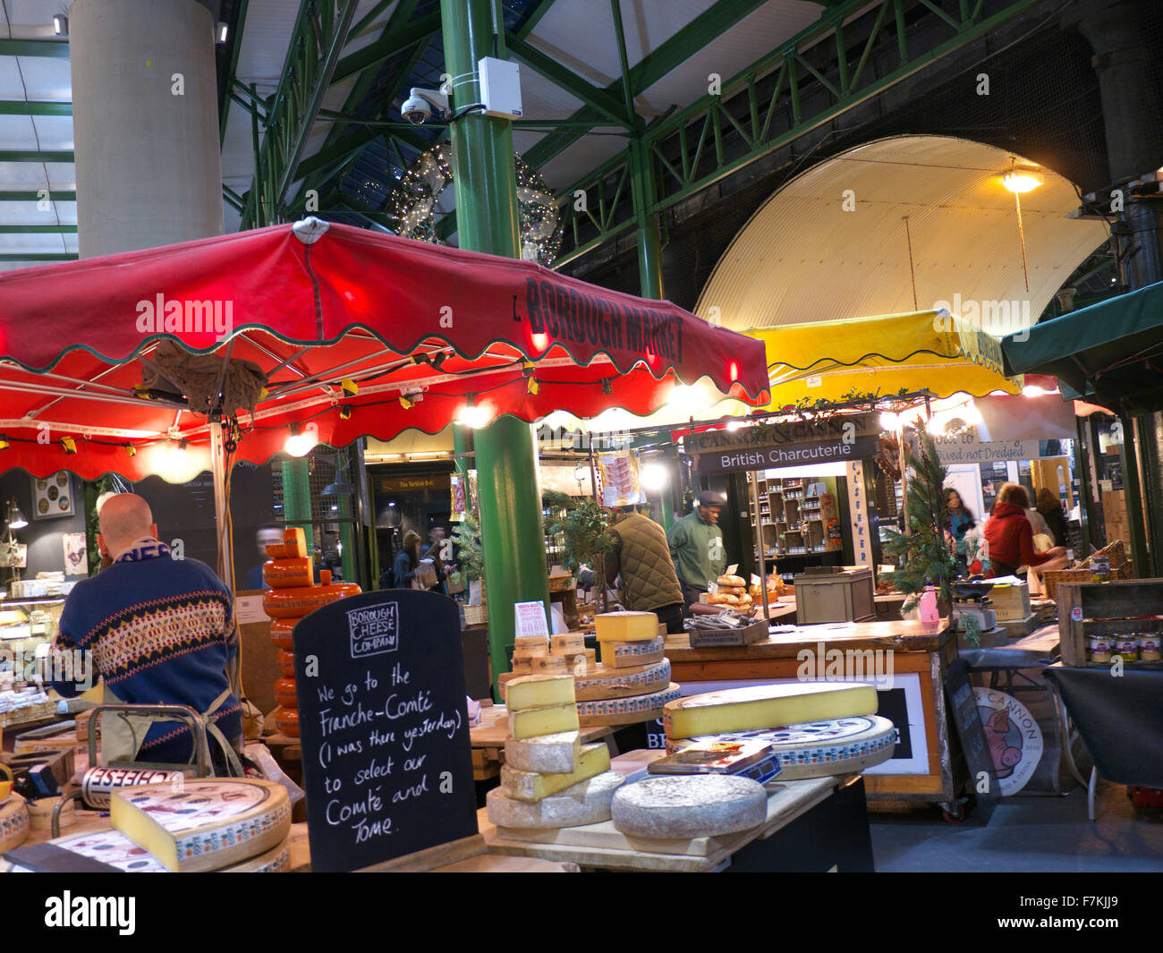 Borough market christmas hi-res stock photography and images - Alamy