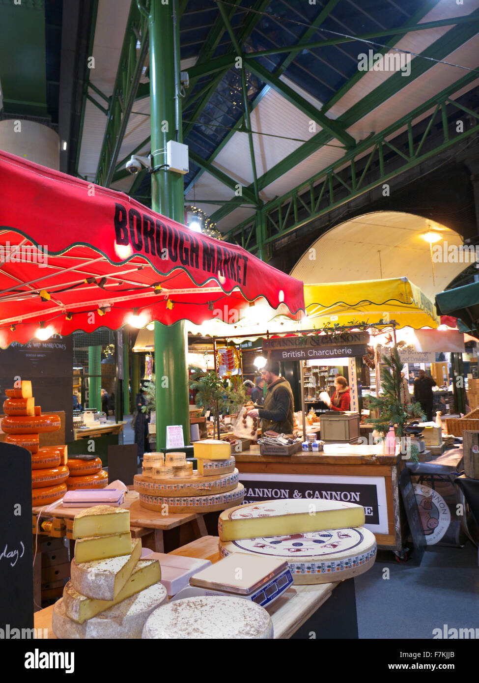 Cheese stall london british english produce hi-res stock photography ...