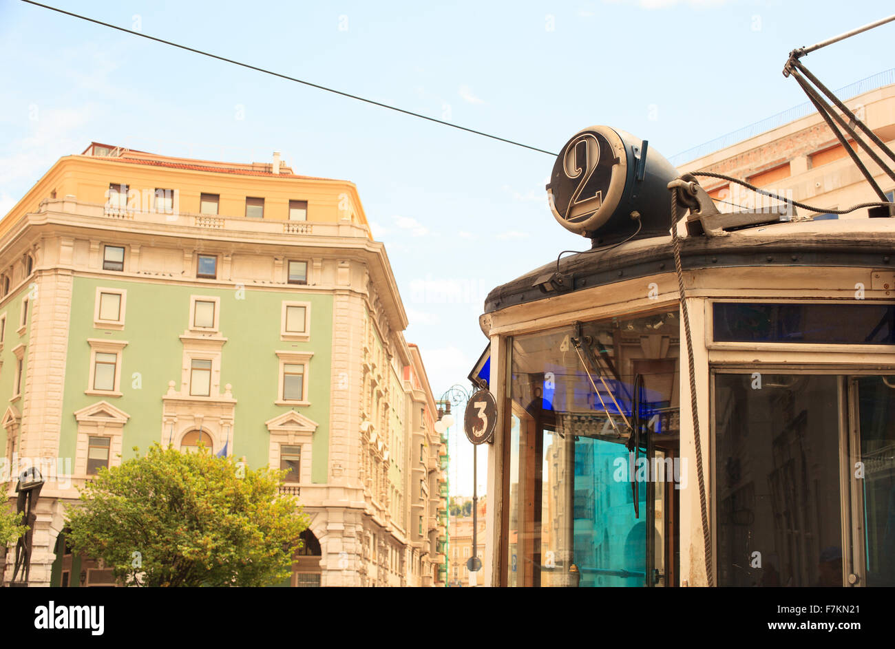 Tram trieste opicina tramway hi-res stock photography and images - Alamy