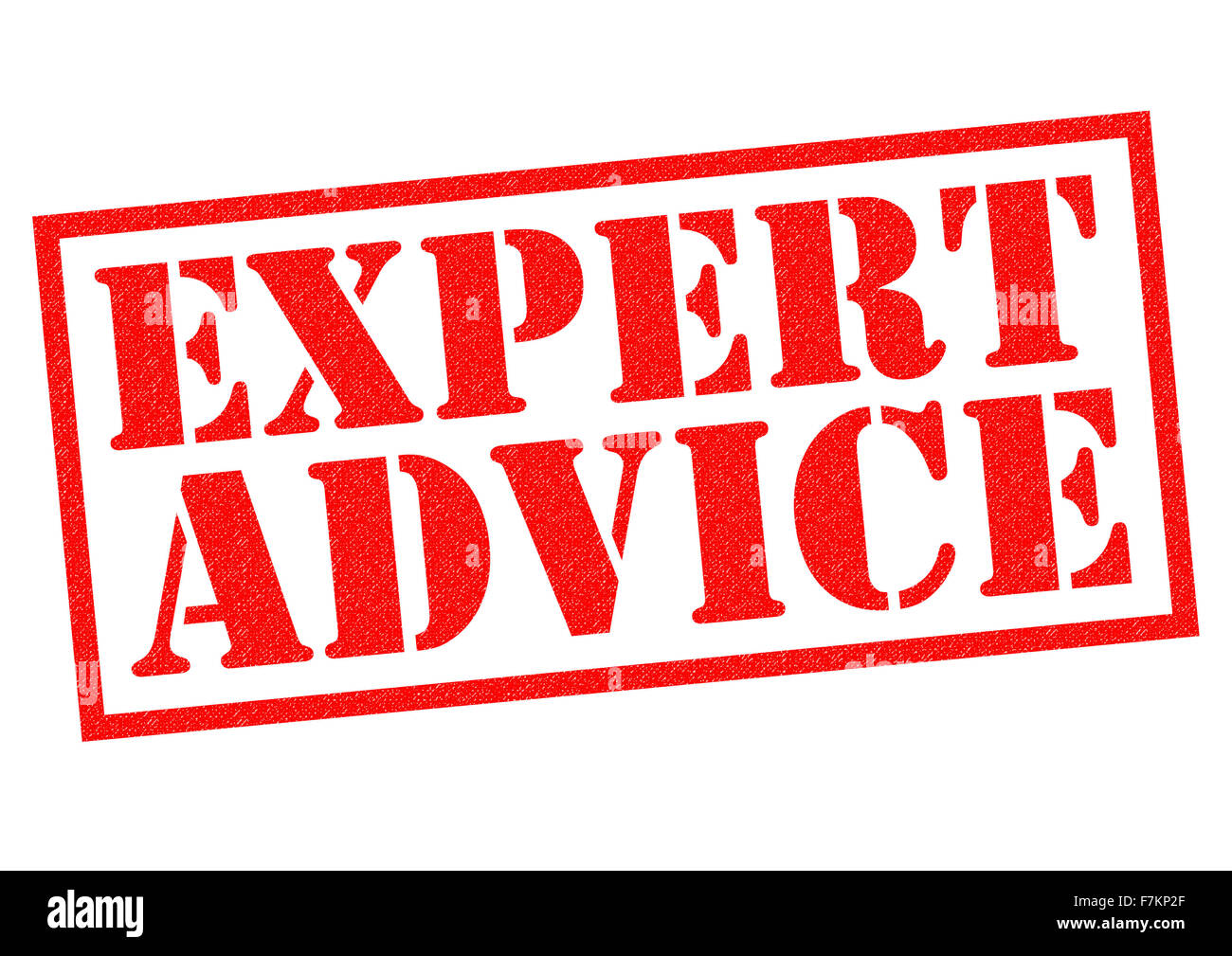 EXPERT ADVICE red Rubber Stamp over a white background Stock Photo - Alamy