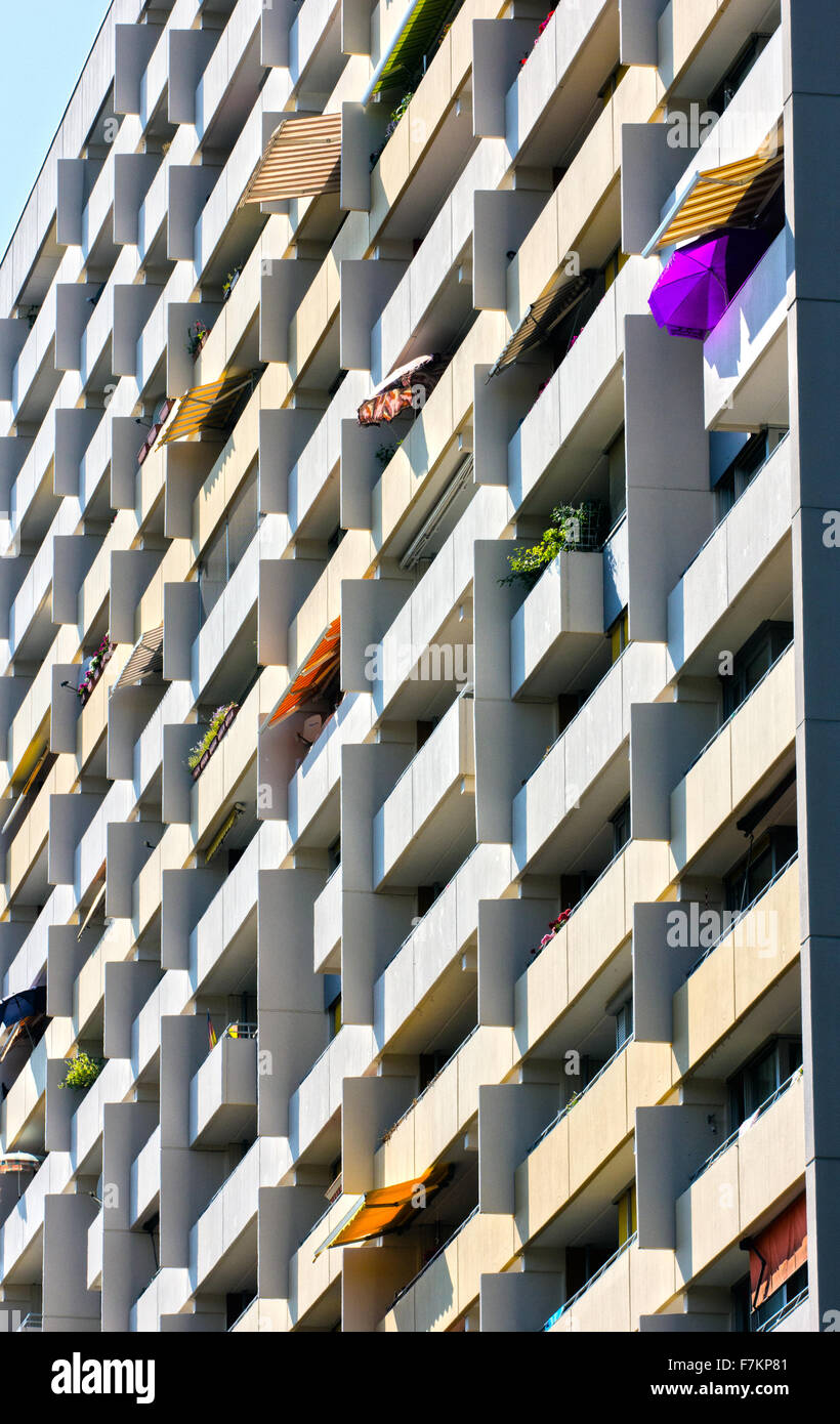 Leonberg modern flats Stock Photo - Alamy