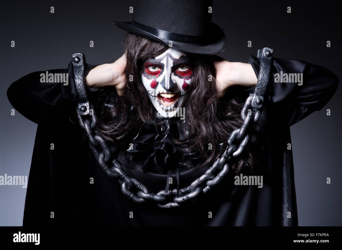 Chained Demon High Resolution Stock Photography and Images - Alamy