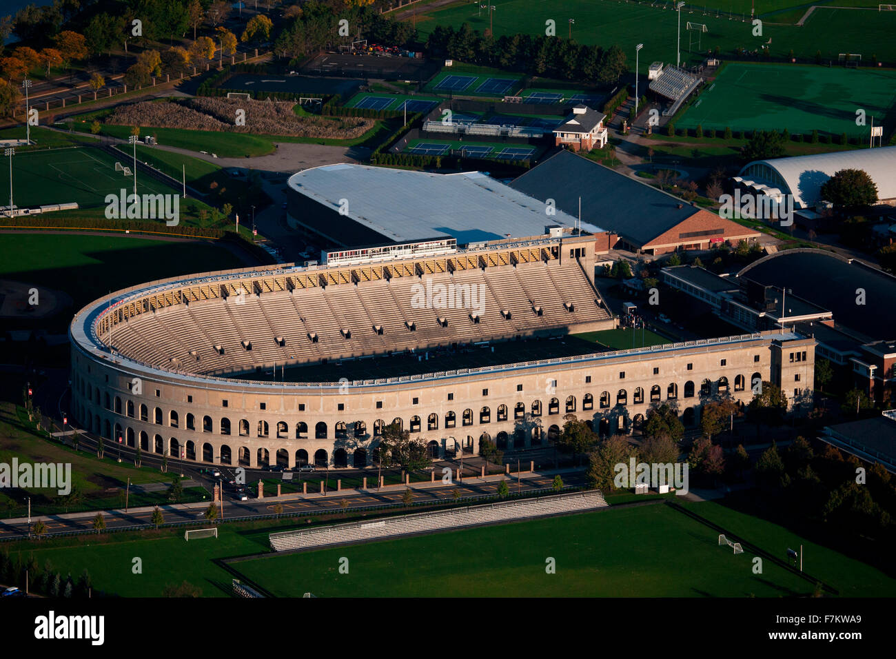 Harvard stadium aerial hi-res stock photography and images - Alamy
