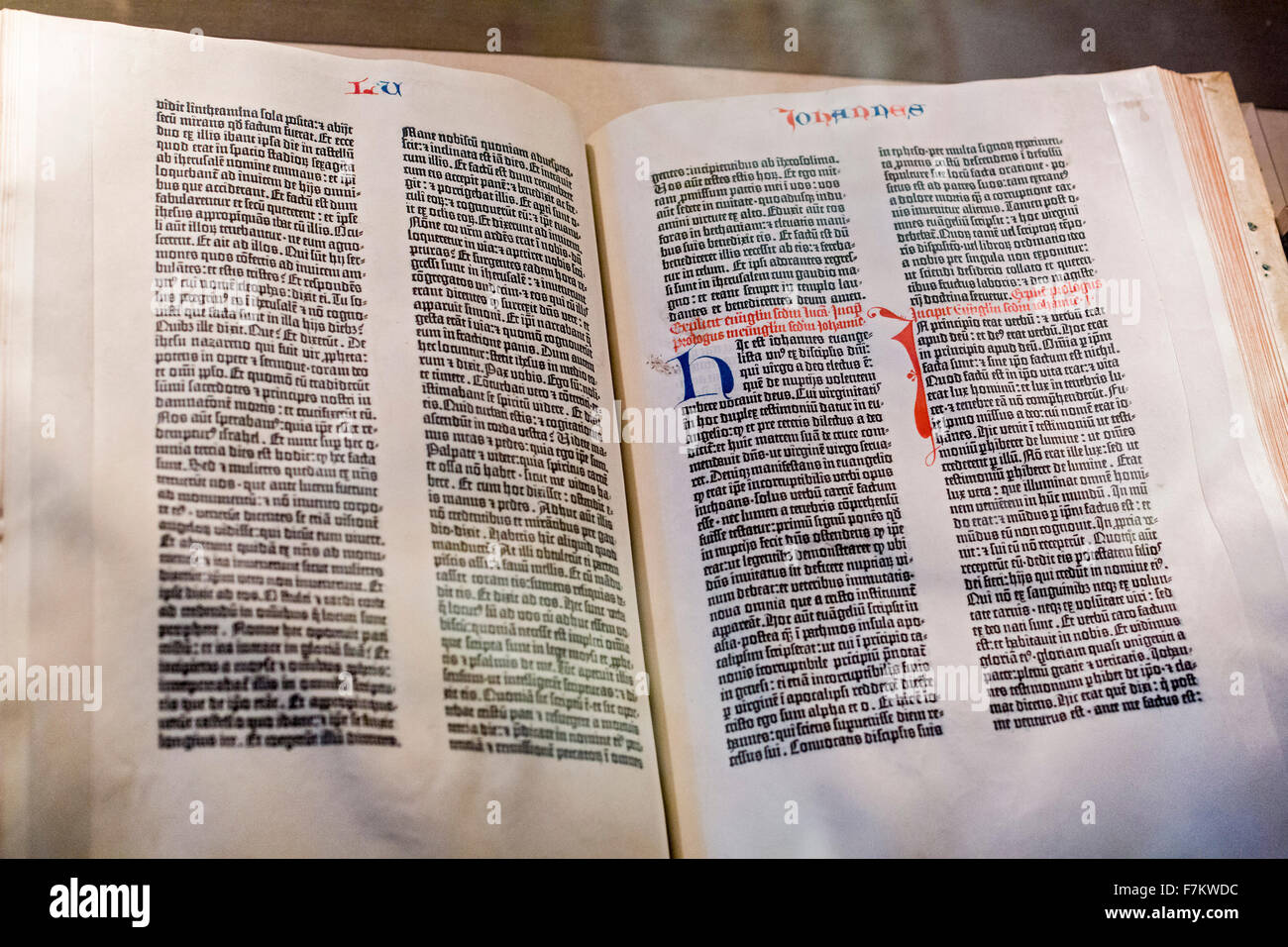 Gutenberg Bible Library Of Congress