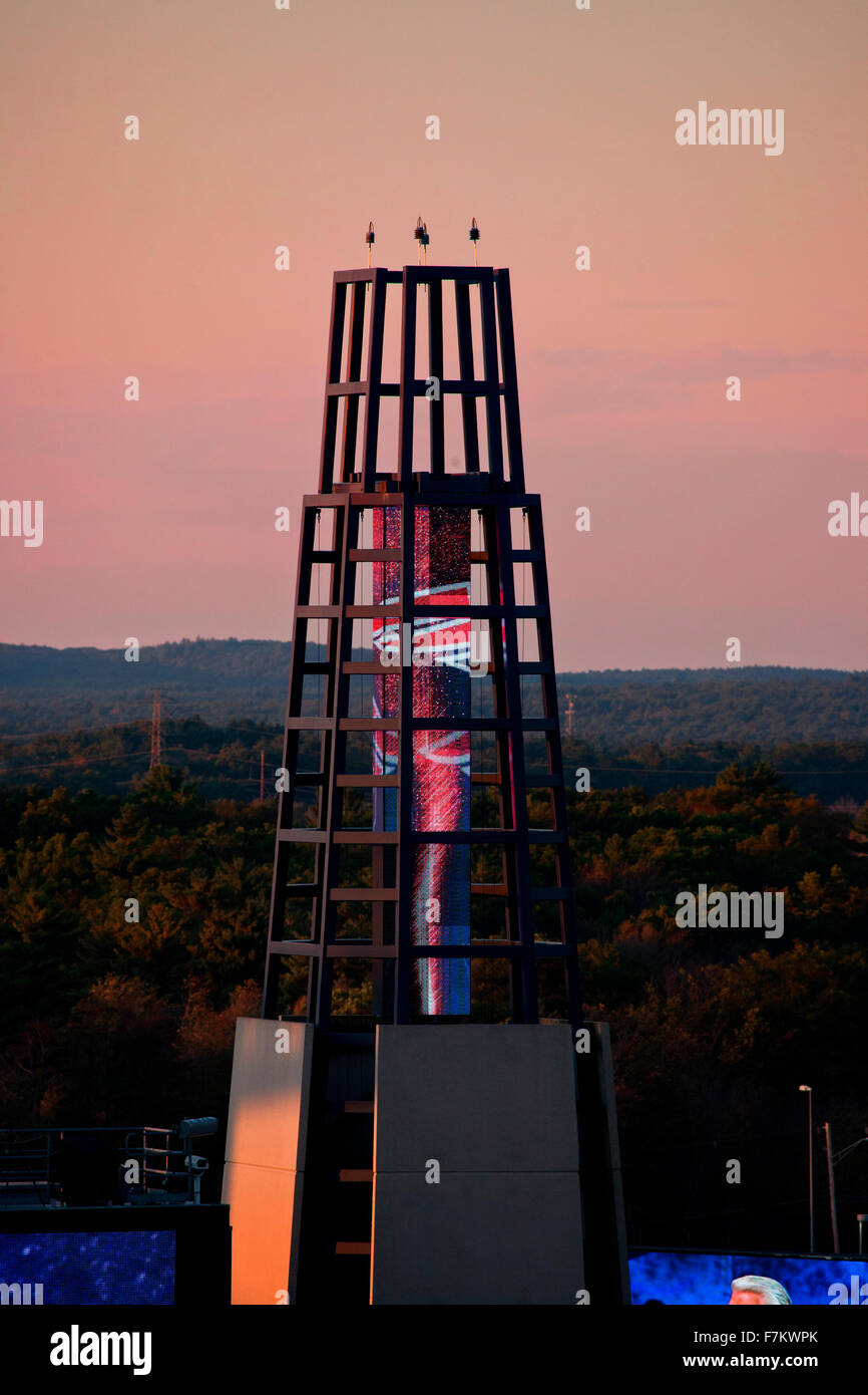 Gillette stadium tower at dusk hi-res stock photography and images - Alamy