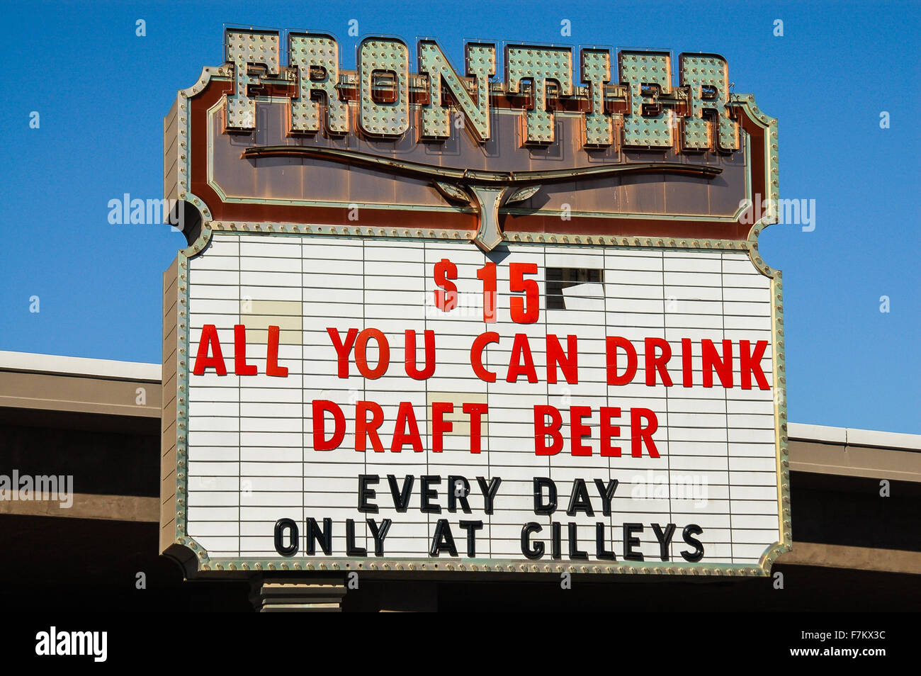 New frontier las vegas hi-res stock photography and images - Alamy