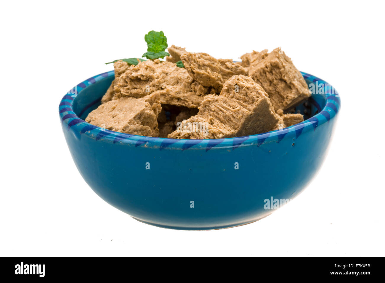 Sunflower Halva isolated studio macro shoot Stock Photo - Alamy