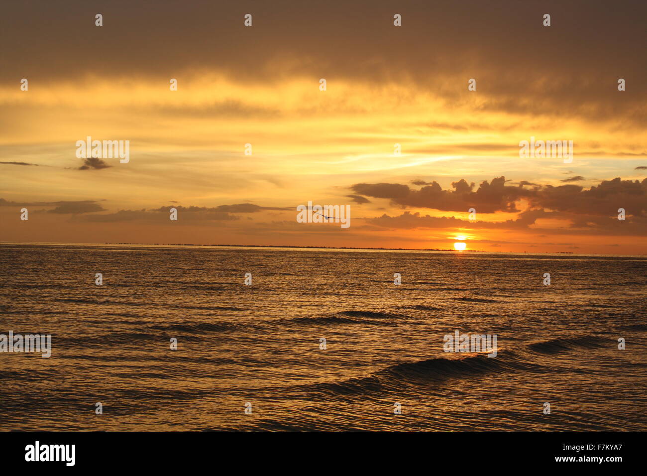 Sky sunset beach hi-res stock photography and images - Alamy