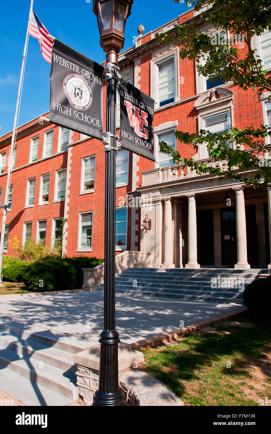 Frank Hampsher Highschool, Webster Groves High School, Webster Groves ...