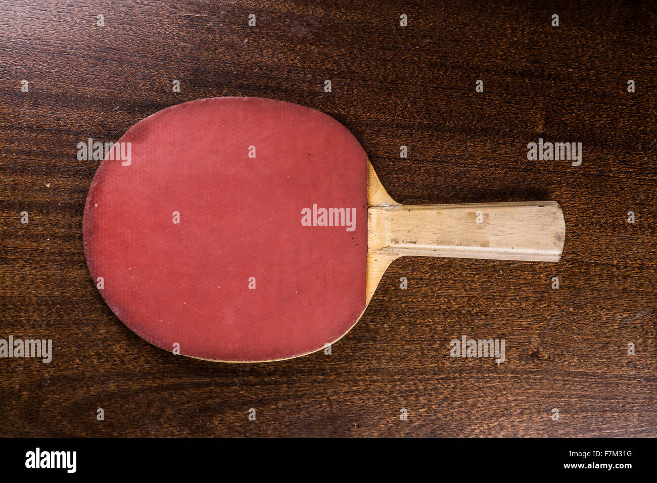 Vintage ping pong paddle Stock Photo - Alamy