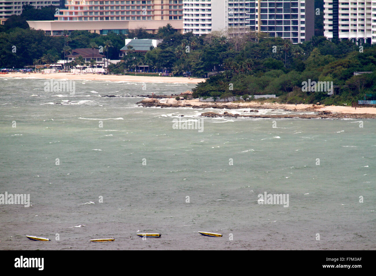 Pattaya city birds view hi-res stock photography and images - Alamy