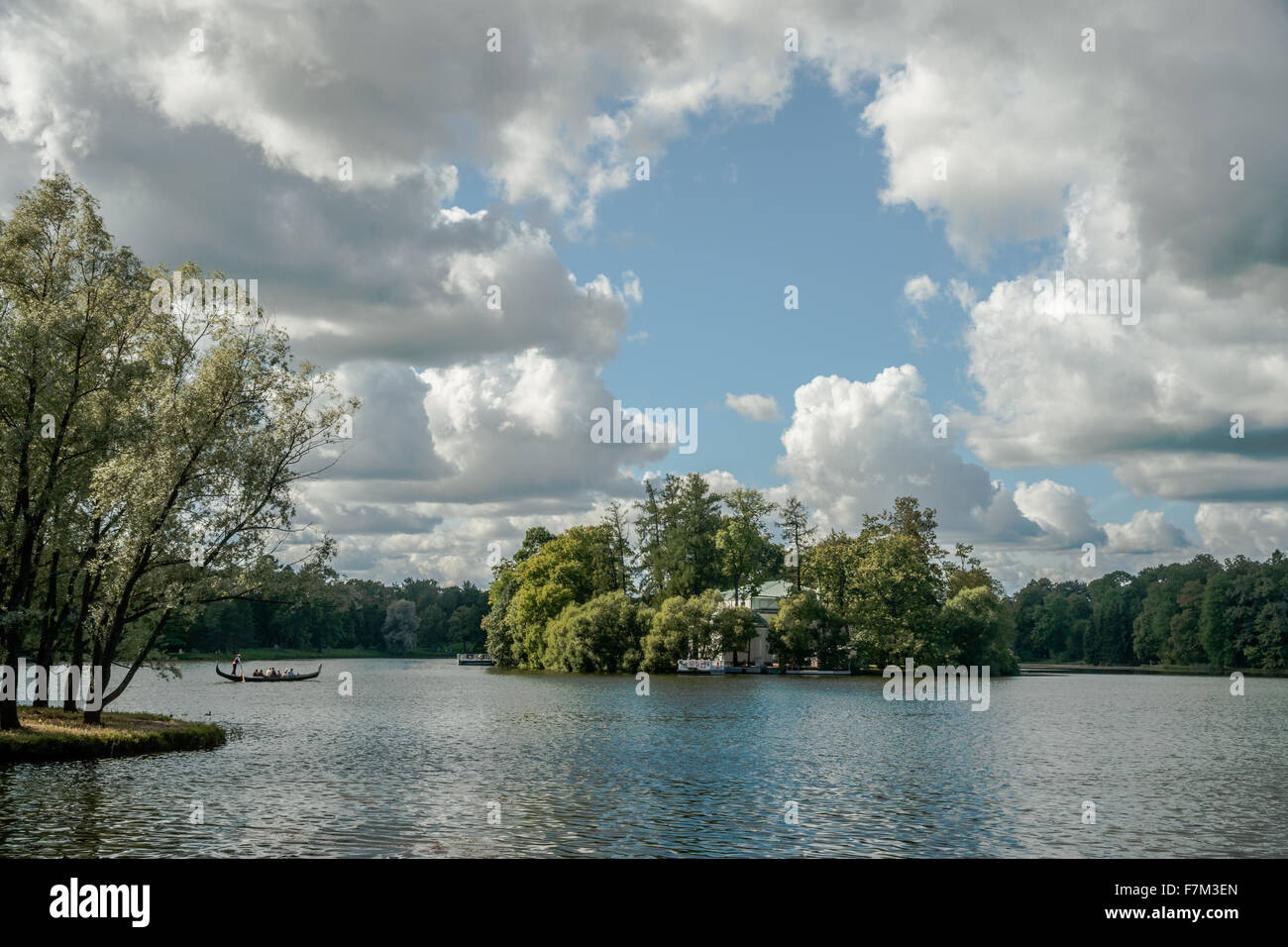 Beautiful russian landscape Stock Photo - Alamy