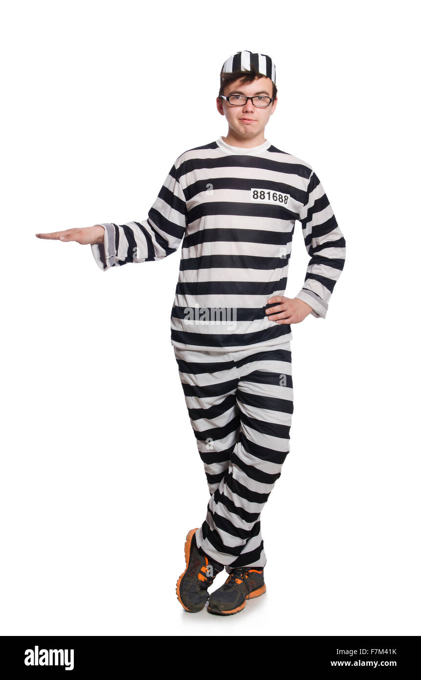 Prison male inmate Cut Out Stock Images & Pictures - Alamy