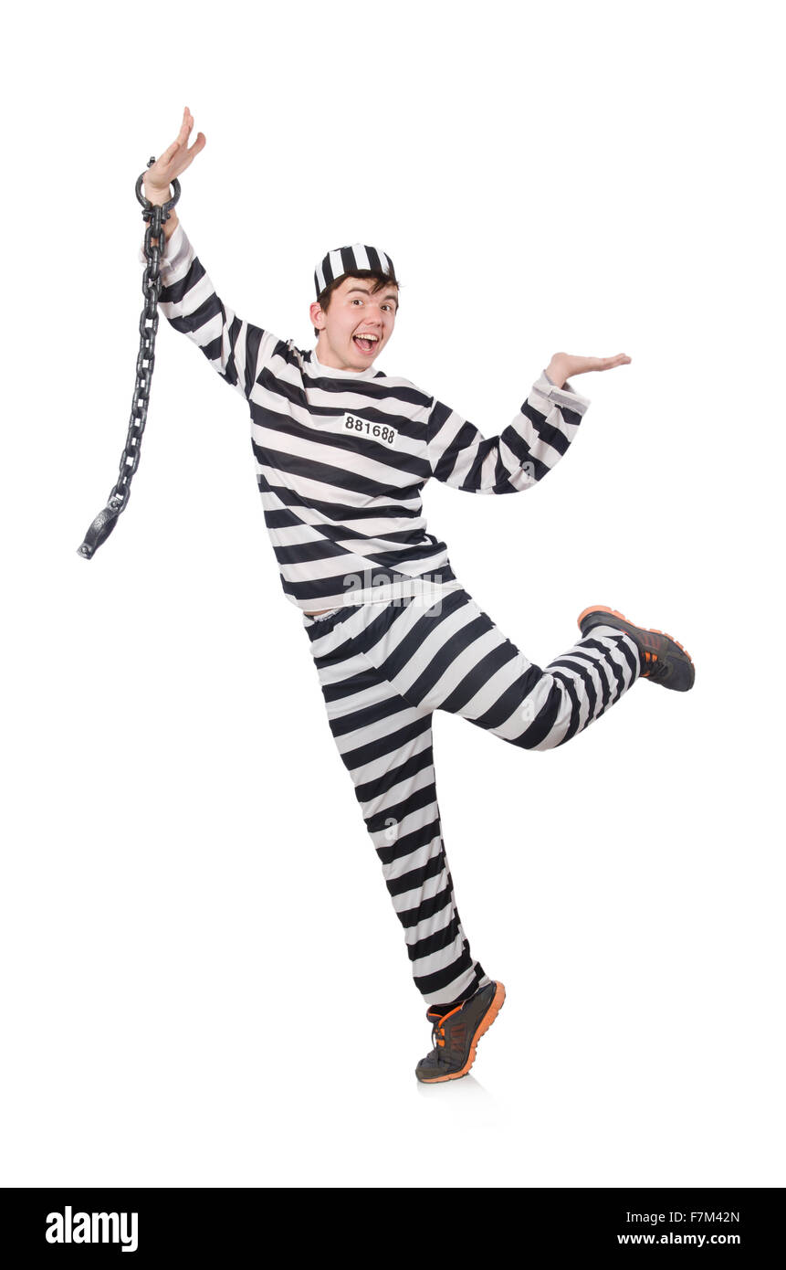 Inmate shackled Cut Out Stock Images & Pictures - Alamy