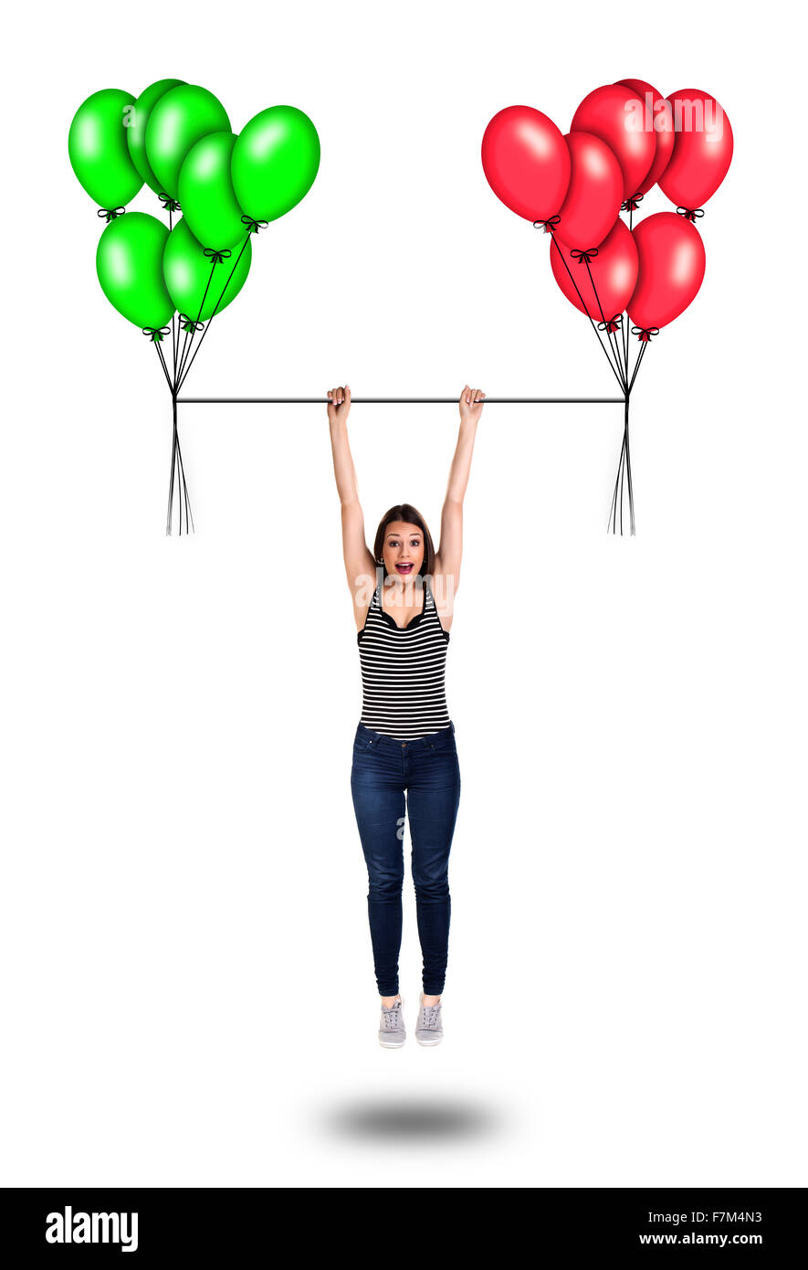 Being lifted in the air hi-res stock photography and images - Alamy