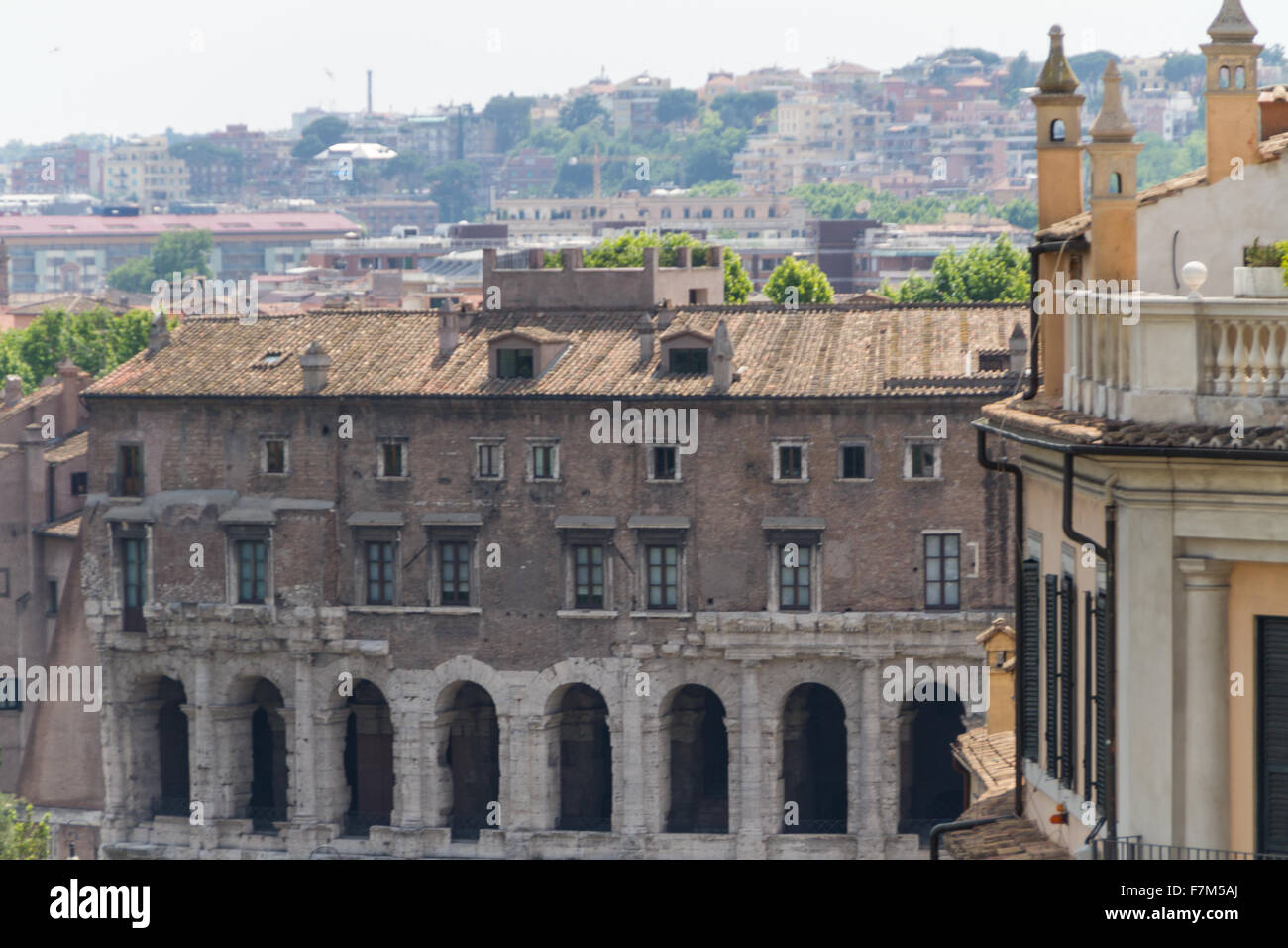 The Theater of Marcellus Stock Photo - Alamy