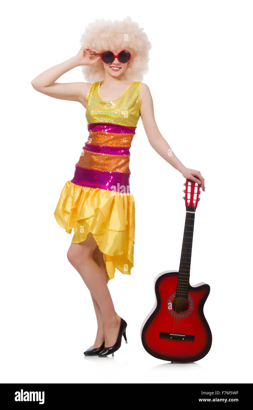 Female artist afro Cut Out Stock Images & Pictures - Alamy