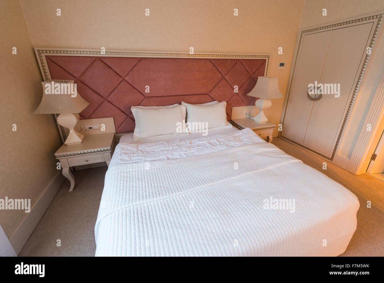 GABALA - MAY 18: Room in Riverside Hotel on May 18, 2014 in Gabala ...