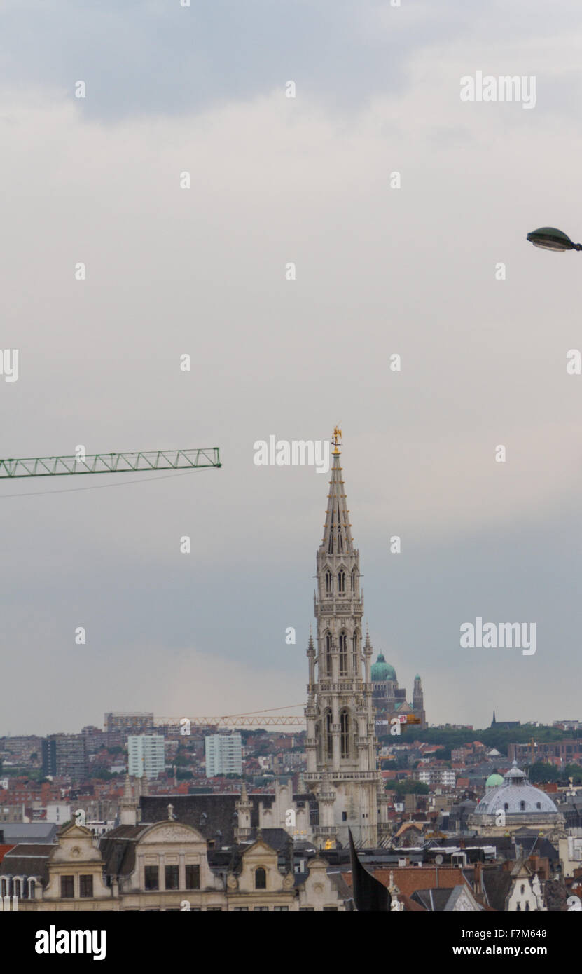 Brussels city view Stock Photo - Alamy