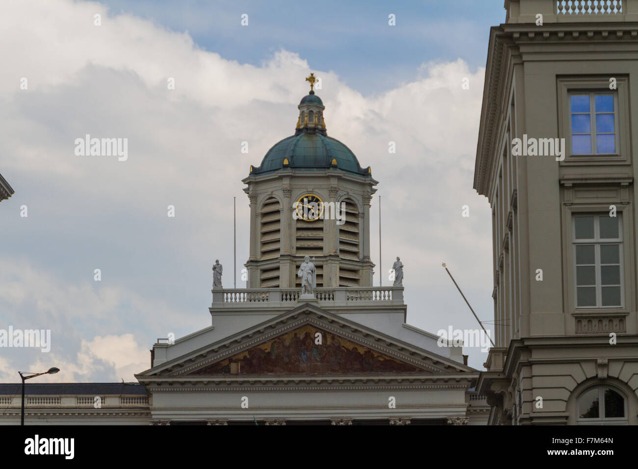 Brussels city view Stock Photo - Alamy
