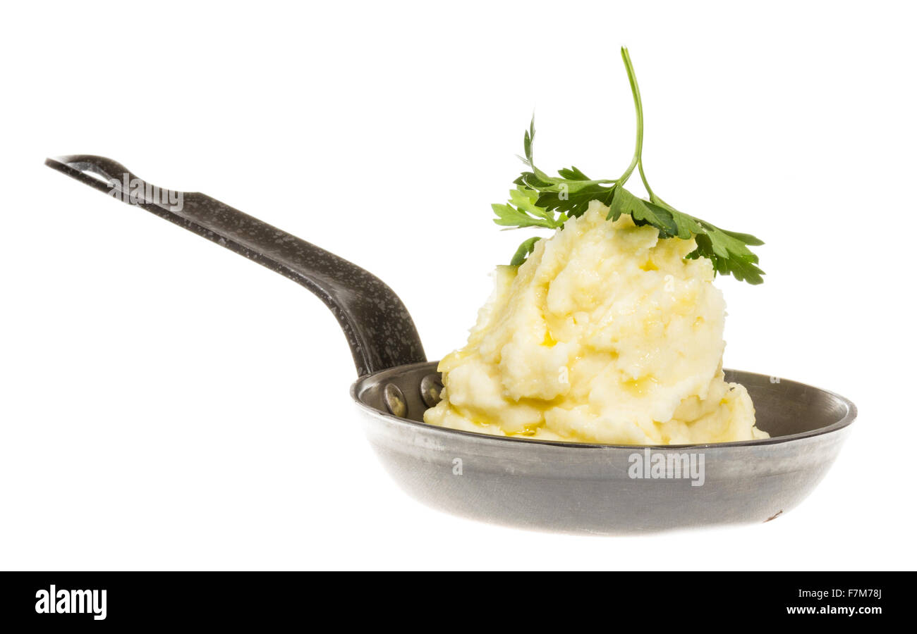 mashed potatoes in roasted pan Stock Photo - Alamy