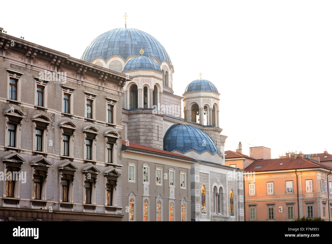View of Orthodox Church of St. Spyridon, Trieste Stock Photo - Alamy