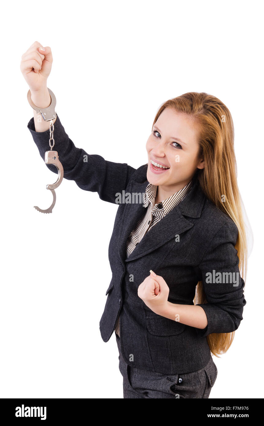 Shackled woman hi-res stock photography and images - Alamy