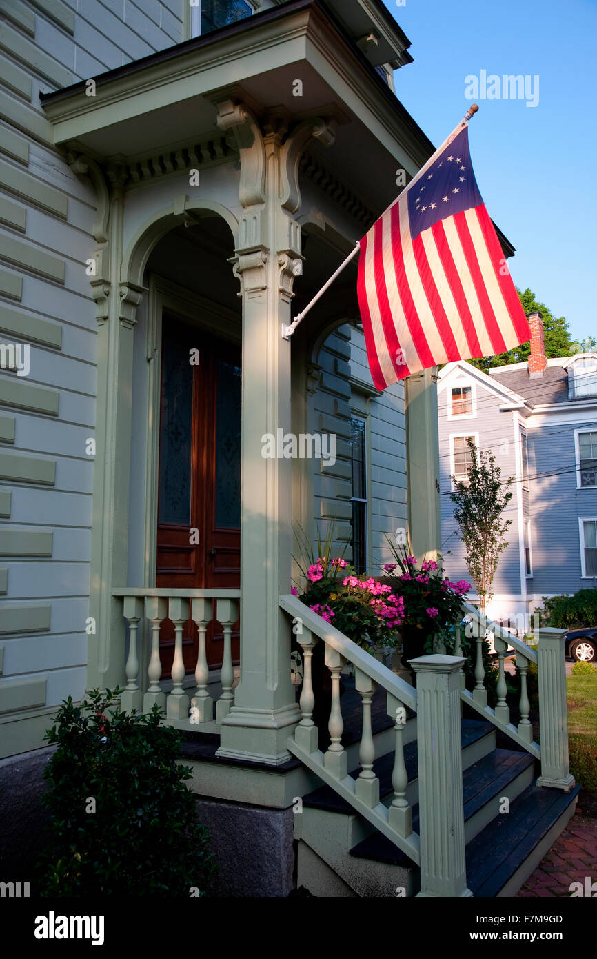Colonial flag hi-res stock photography and images - Alamy