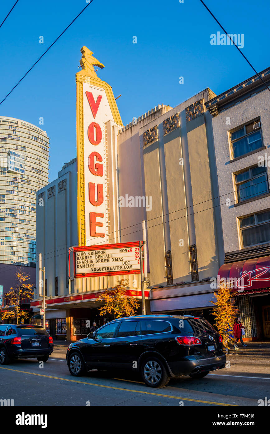 Vogue theatre vancouver hi-res stock photography and images - Alamy