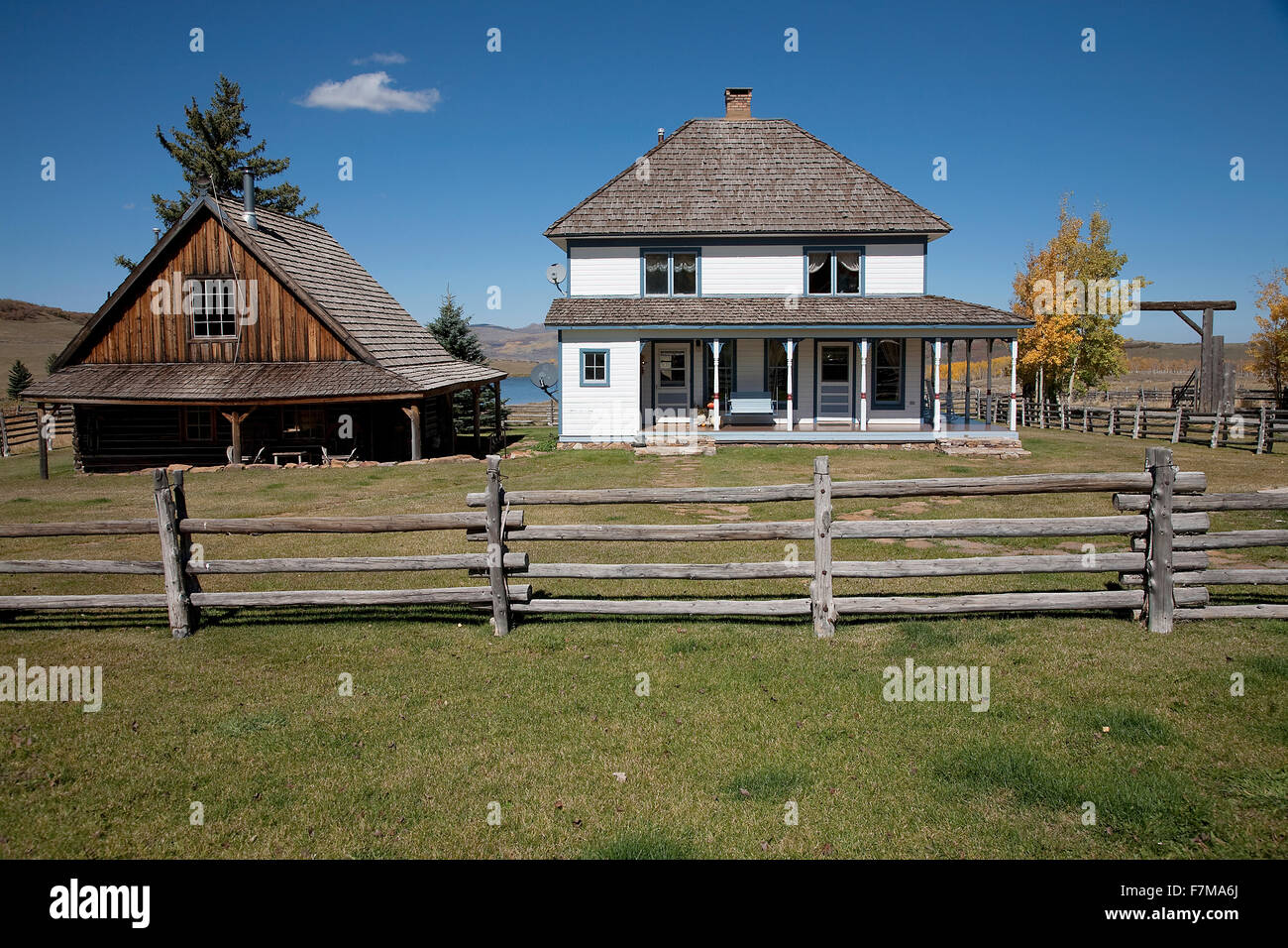 Ranch home on last dollar ranch hi-res stock photography and images - Alamy