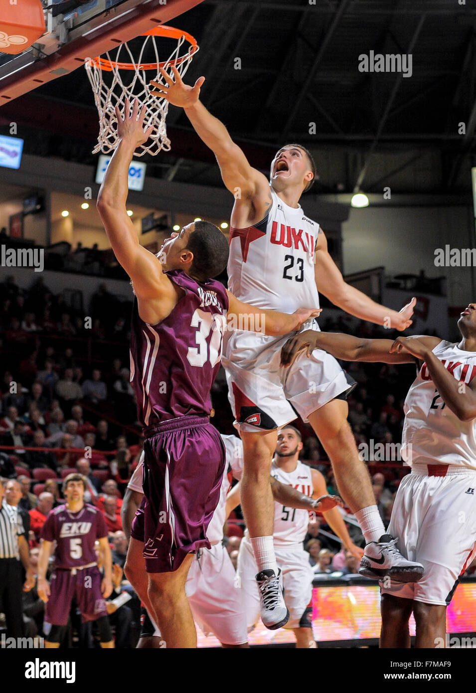 December 1 2015 Western Kentucky Hilltoppers forward Justin Johnson (23 ...