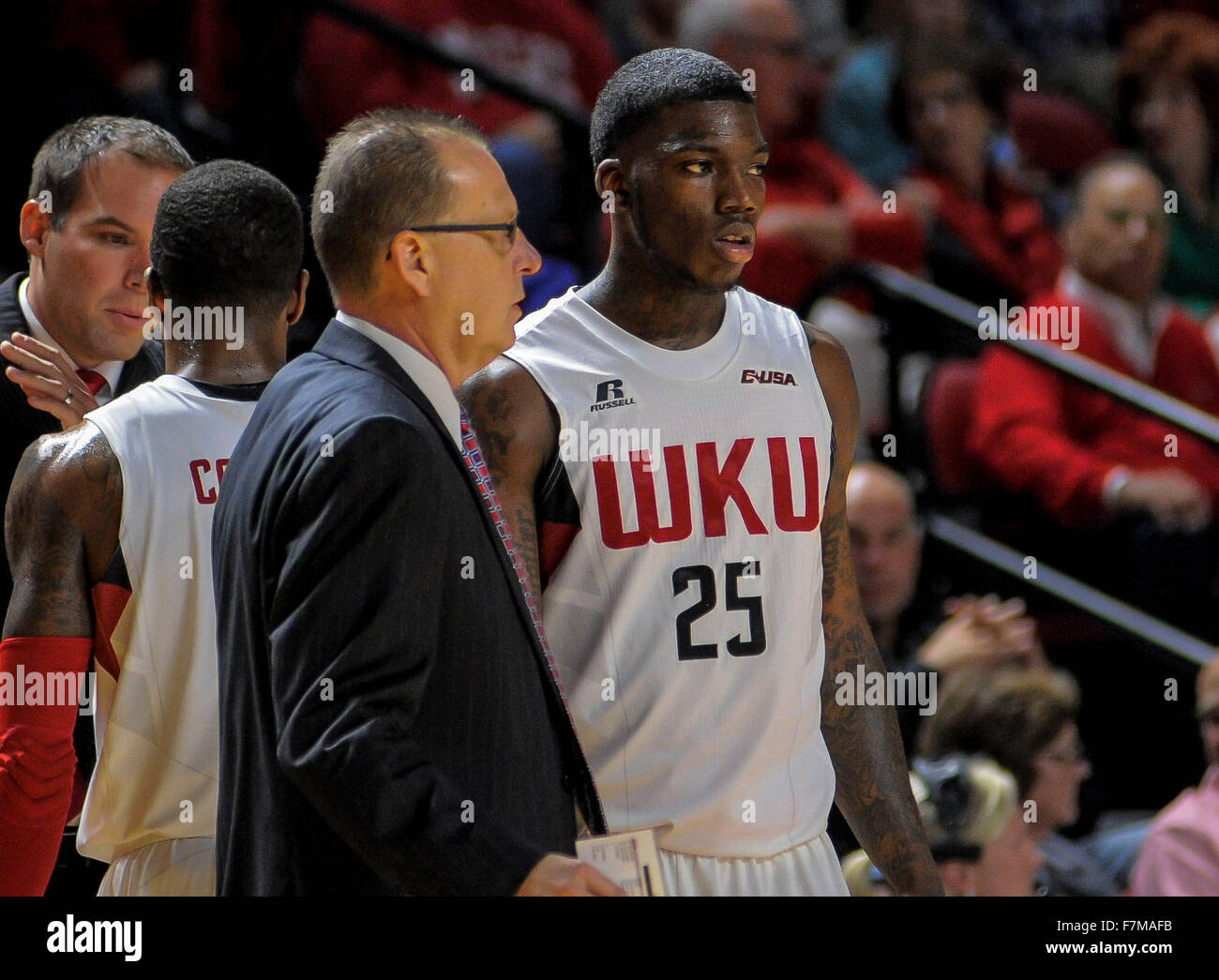 December 1 2015 Western Kentucky Hilltoppers Head Coach Ray Harper ...