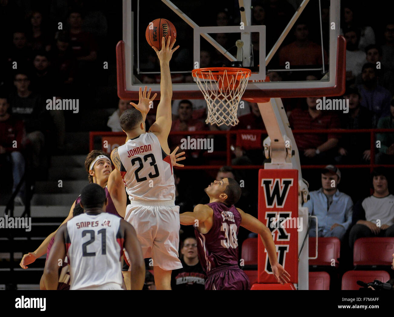 December 1 2015 Western Kentucky Hilltoppers forward Justin Johnson (23 ...