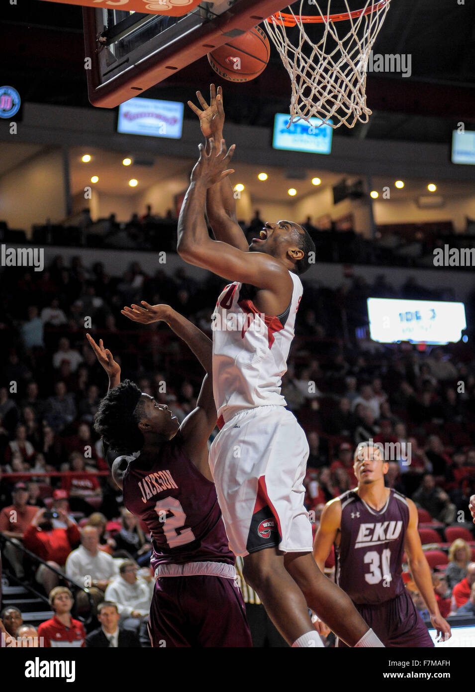 December 1 2015 Western Kentucky Hilltoppers forward Nigel Snipes (21 ...