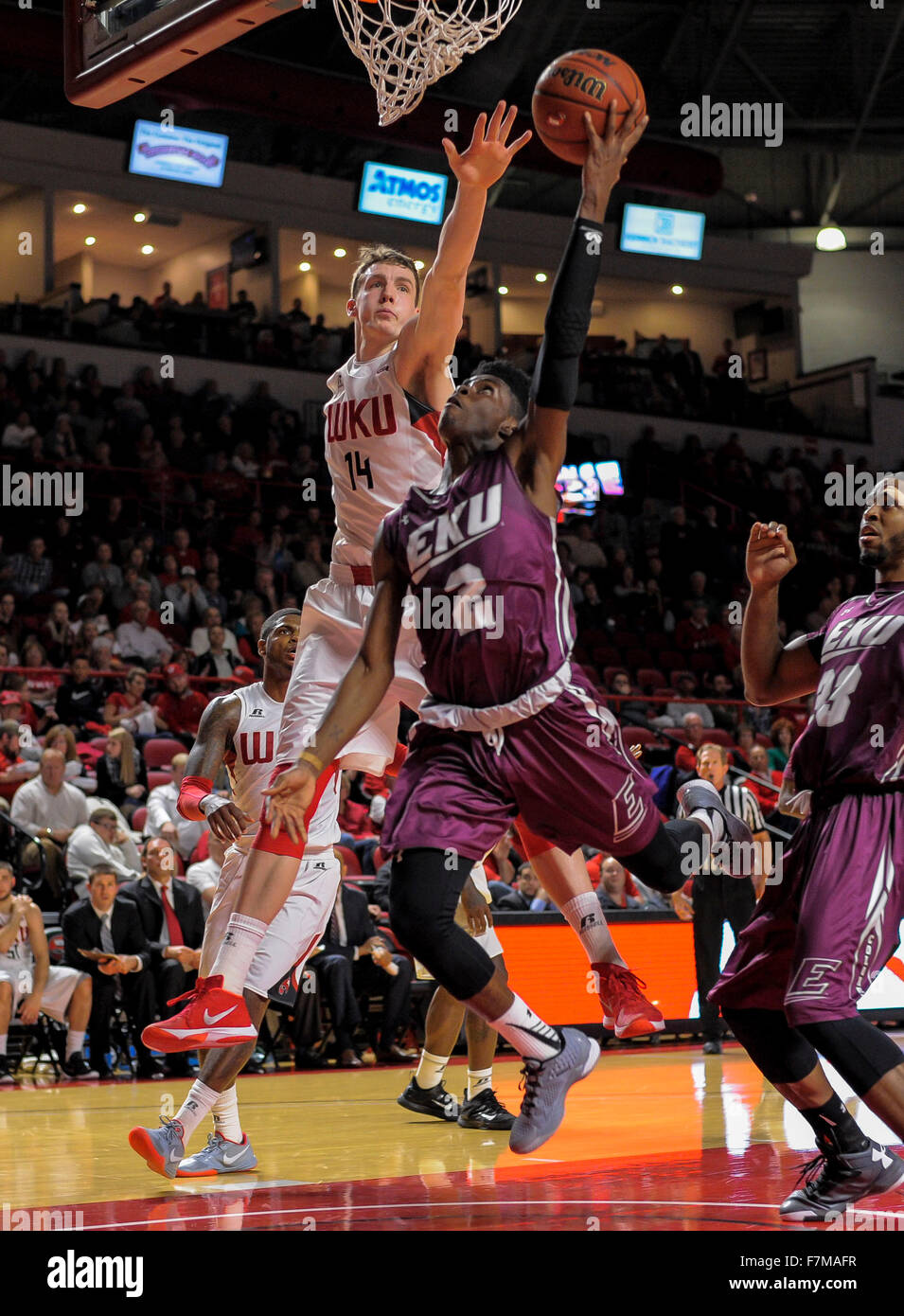 December 1 2015 Eastern Kentucky Colonels guard Cameron Williams (3 ...