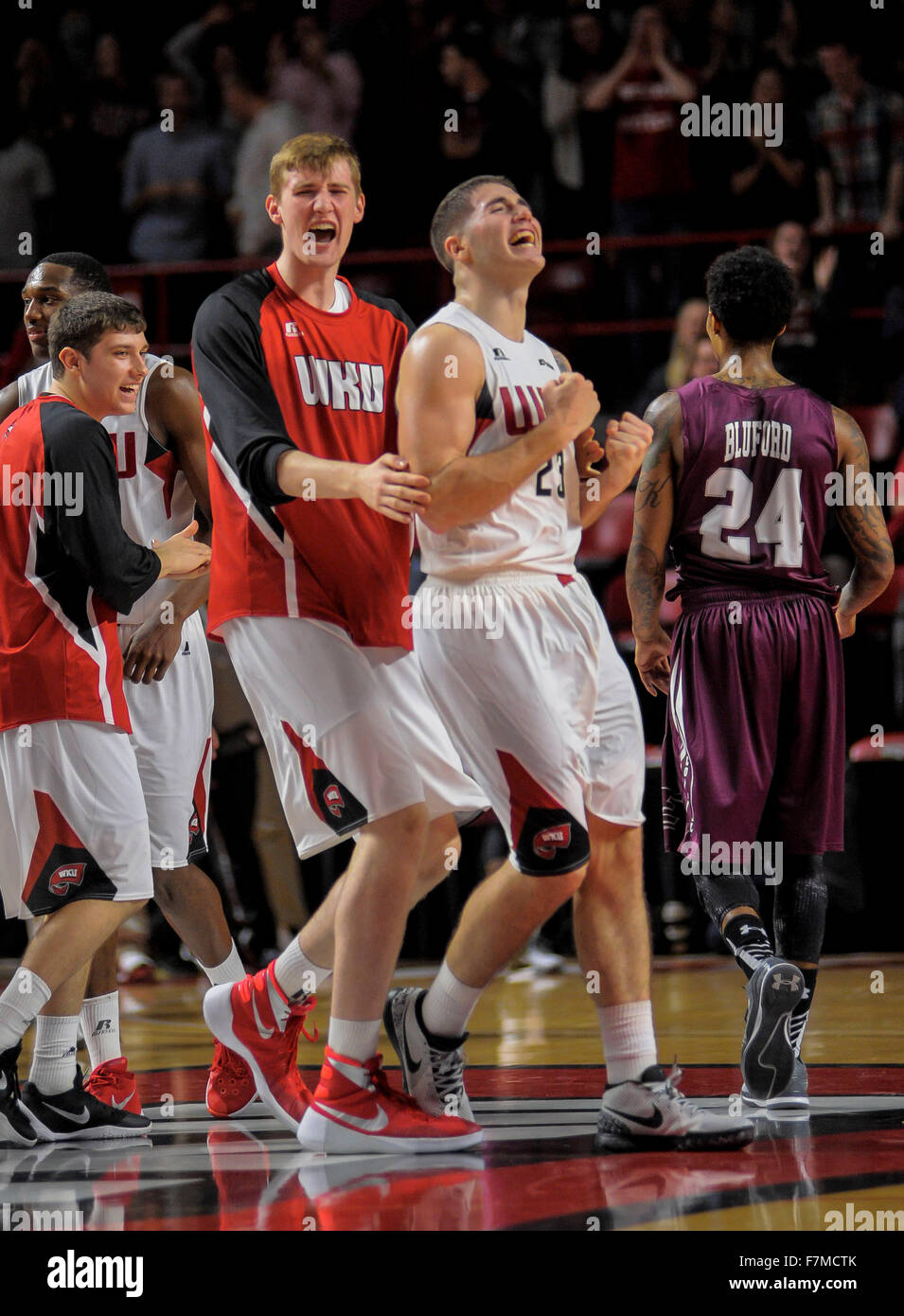 December 1 2015 Western Kentucky Hilltoppers forward Justin Johnson (23 ...