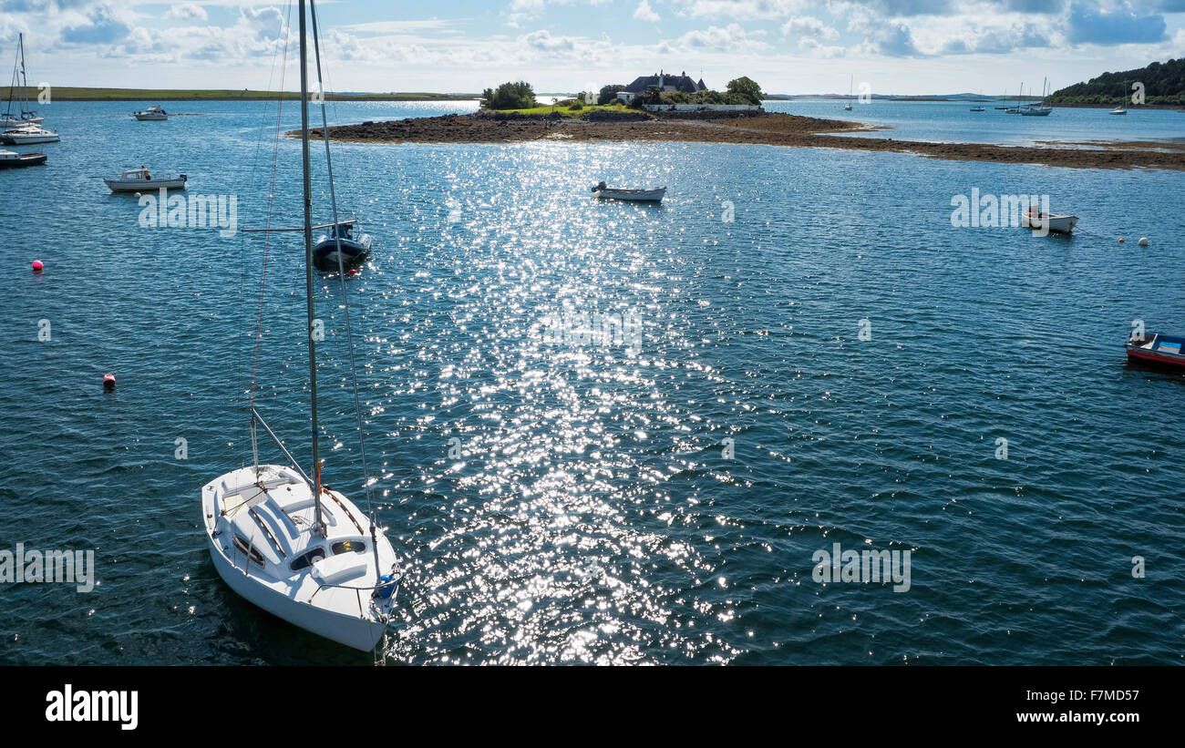 Strangford Lough at Whiterock County Down Northern Ireland Stock Photo ...