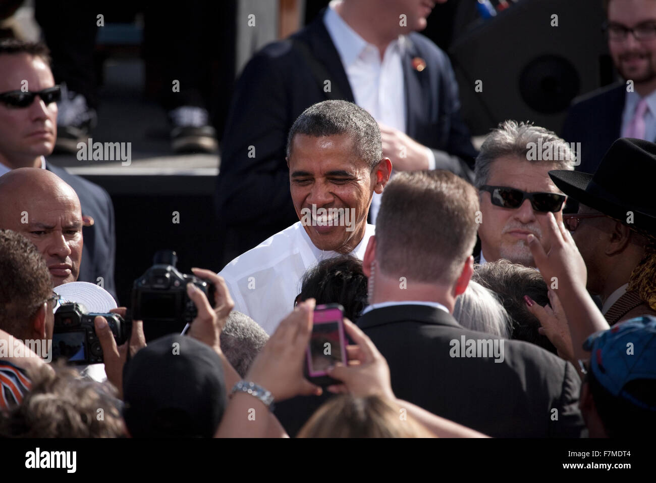 President Barack Obama appears at Presidential Campaign Rally, November ...