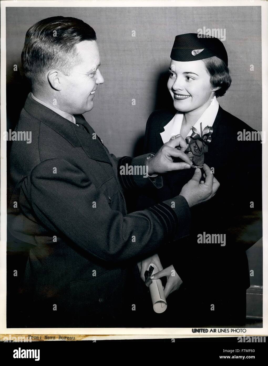 1953 - United Air lines: Pop Pins: Capt. Edwin B. Gray, a United Air ...