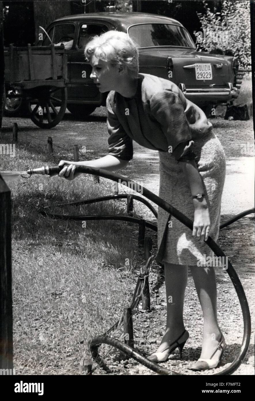June 27, 1963 - Elsa Daniel, Argentinian in Rome Actress Elsa Daniel, a ...