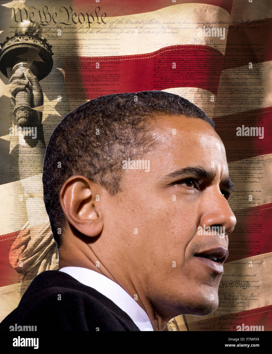 Barack obama statue hi-res stock photography and images - Alamy