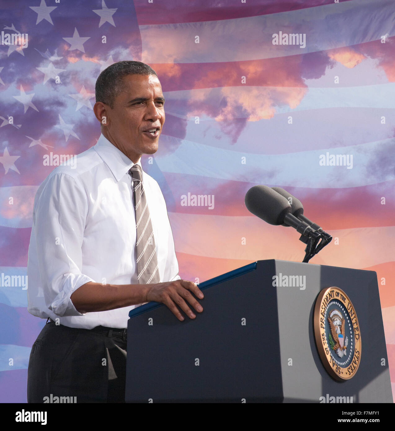 President Barack Obama composite portrait taken in November, 2012 ...