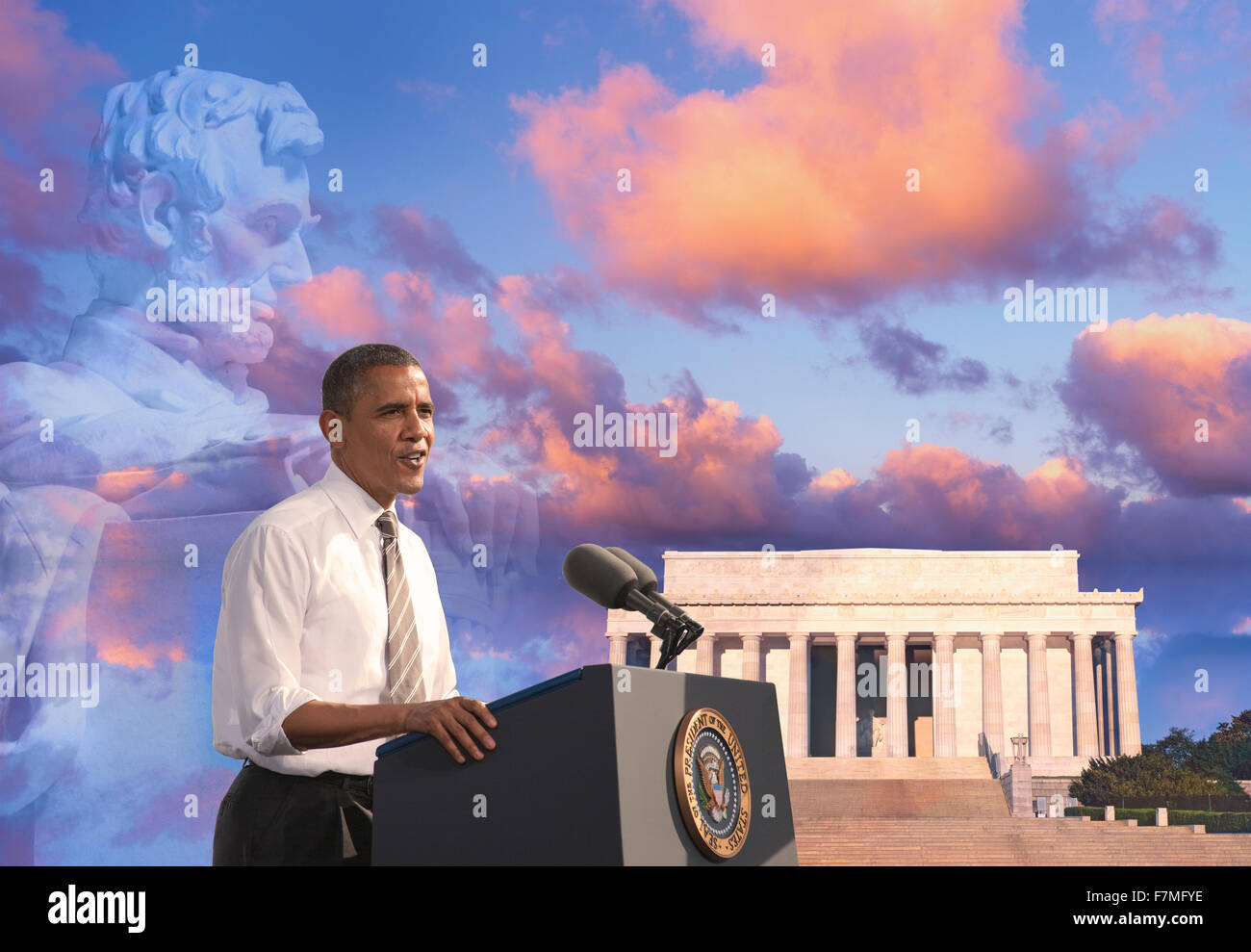 President Barack Obama composite portrait taken in November, 2012 ...