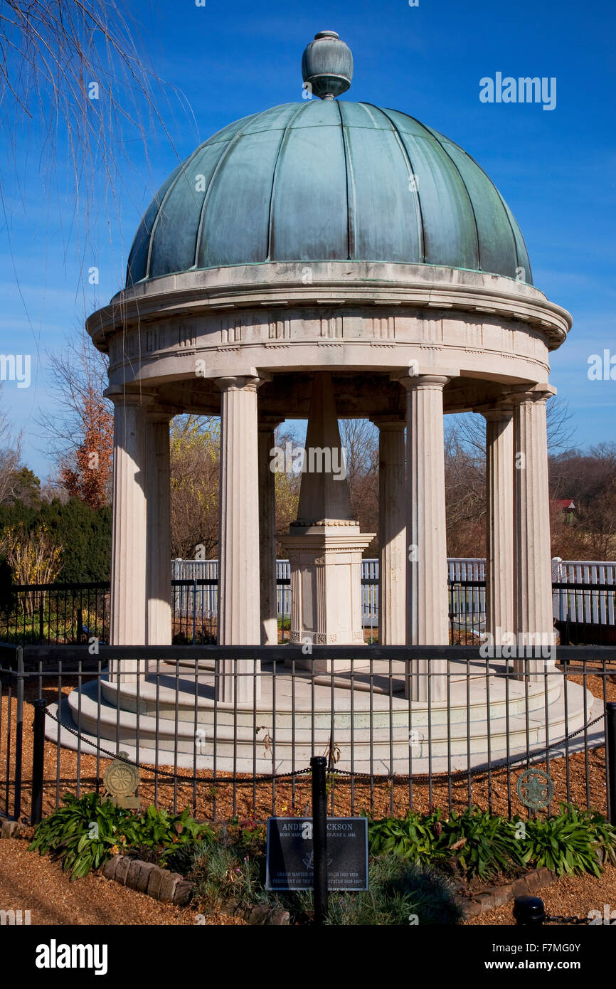 Andrew Jackson Tomb, The Hermitage, President Andrew Jackson Mansion ...