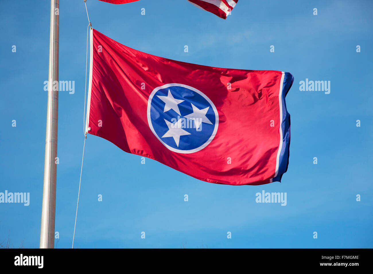 Tennessee state flag hi-res stock photography and images - Alamy