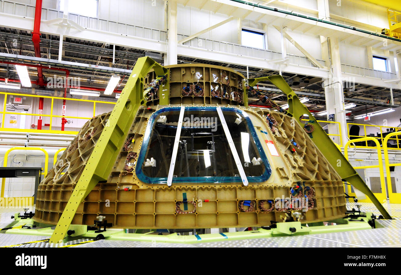 Kennedy Space Center, Florida, USA. 1st December, 2015. The upper dome ...