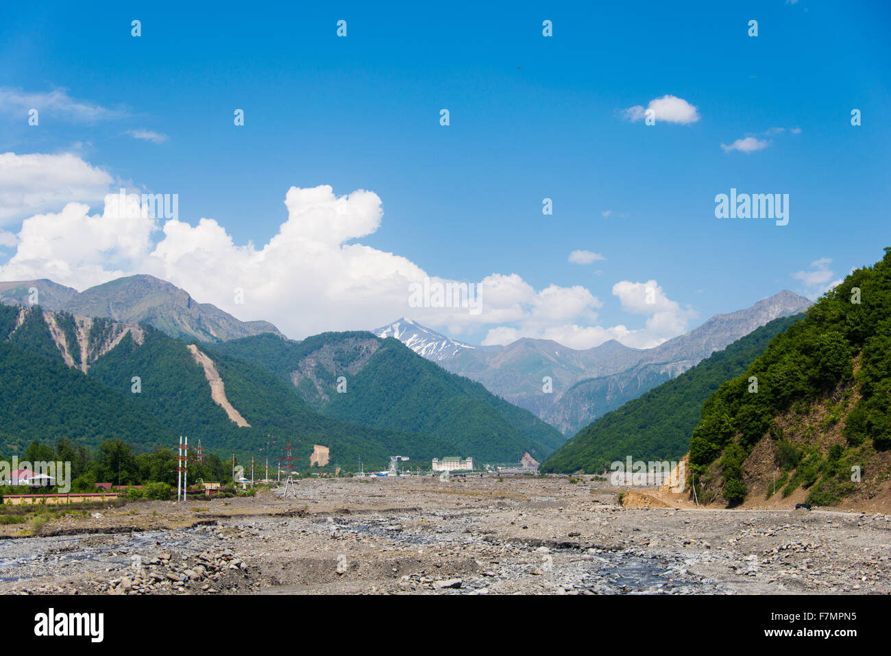 Mountains in Gabala region - Azerbaijan Stock Photo - Alamy